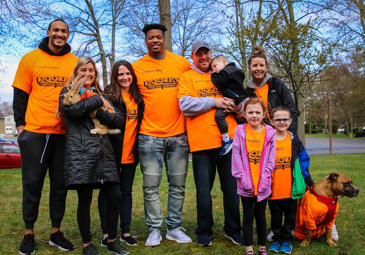 Patriots Players Thank Hundreds Of Volunteers At 7th Annual Clean Up ...